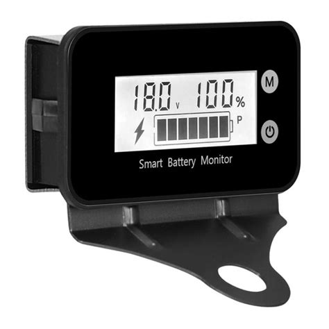 7 100v Smart Battery Monitor With Bracket Digital Battery Capacity Tester Battery Voltage