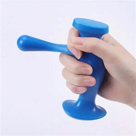 1pc T Shaped Acupressure Massager Muscle Massage Gun For Deep Tissue Full Body Percussion