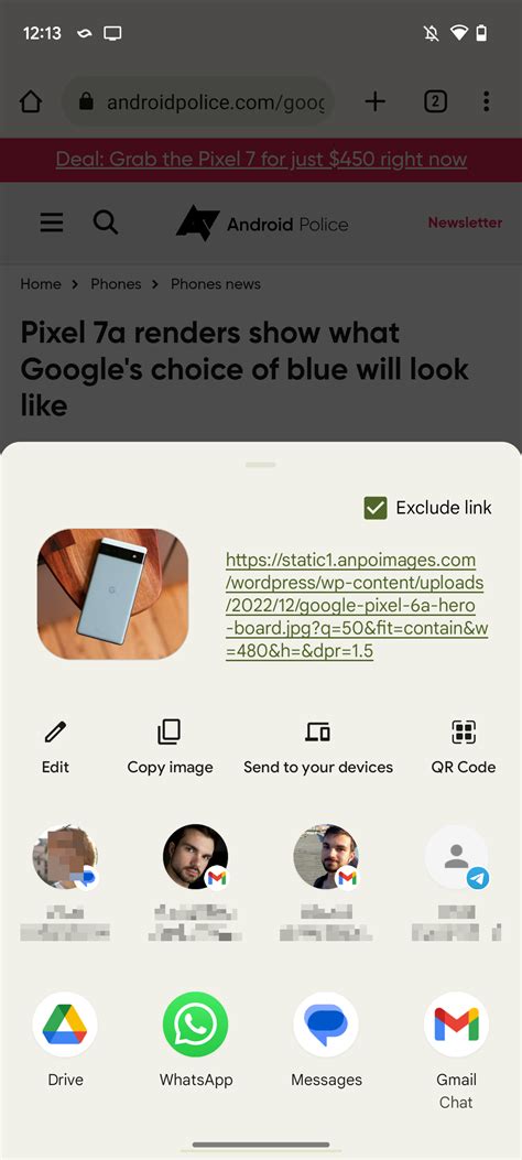 Android 14s New Share Sheet Is Live In Chrome Beta