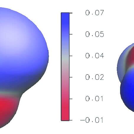 Electrostatic Potential Over Isodensity Surfaces Left H SSO Download Scientific