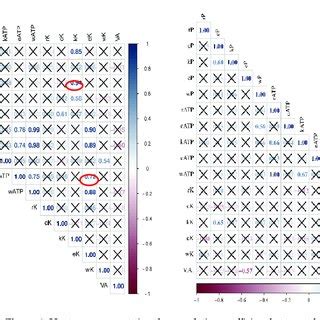 Heat Map Representing The Correlation Coefficient Between The Utilized Download Scientific