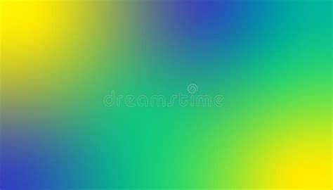 Blue Green Yellow Gradient Abstract Background Vector Stock Vector