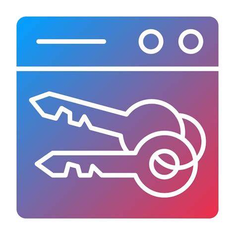 Premium Vector Vector Design Web Key Icon Style