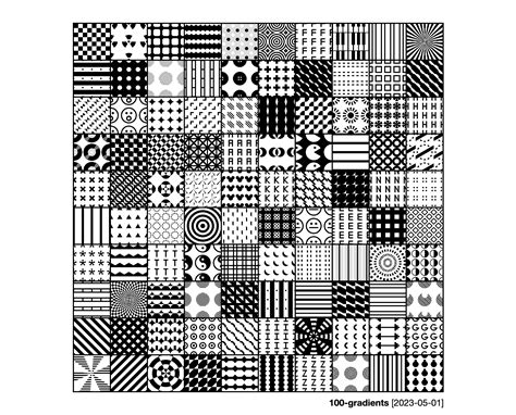 100 Gradients Css Art