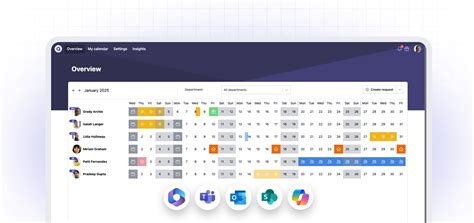 Absence Calendar Template And Tips