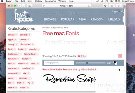 How To Install Your Own Fonts On MAC OS X AvoidErrors How To Install Your Own Fonts On MAC OS X AvoidErrors