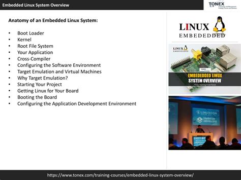 PPT Embedded Linux System Overview Tonex Training PowerPoint Presentation ID 8036318