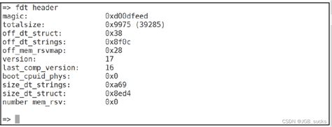 Uboot 命令使用3uboot查看分区信息 Csdn博客