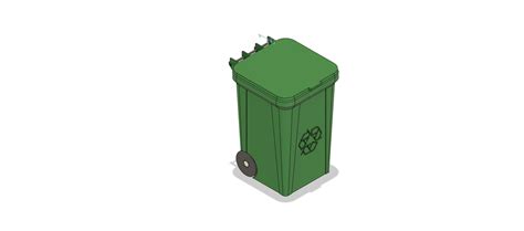 Desk Mini Recycle Bin By Monrojk Download Free Stl Model