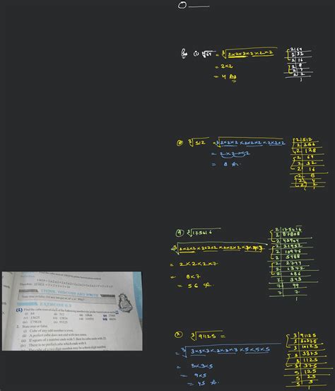 Solution Find The Cube Root Of 13824 By Prime Factorisation Method 1382