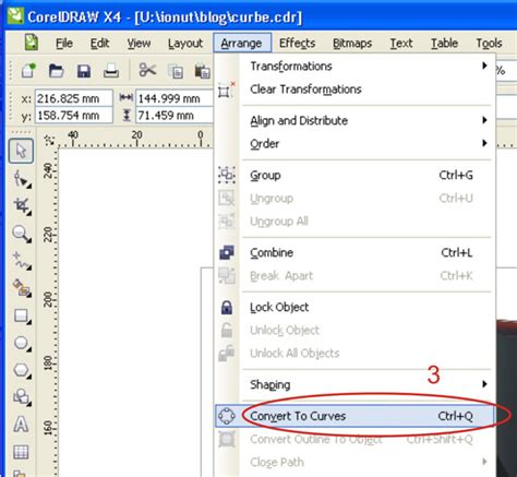 cum convertesc textul in curves in coreldraw printcenter ro blog