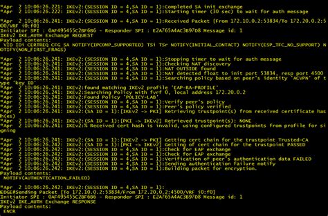 Flexvpn Eap Authentication Data Failed Cisco Community