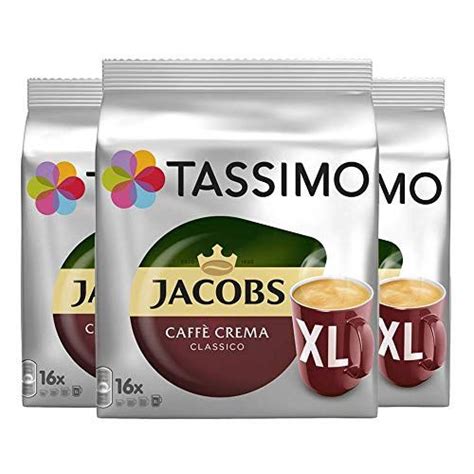 Кофе в капсулах Tassimo Jacobs Caffe Crema Classico Xl 48 капсул