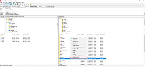 Change FTP Permissions With FileZilla On Windows Computer