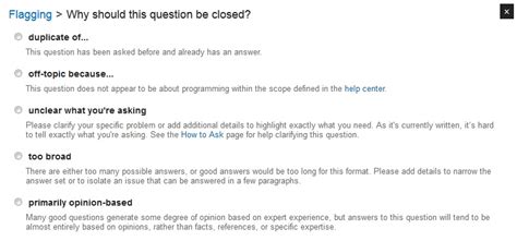 Failed Audit Because Of Its Answer Meta Stack Overflow
