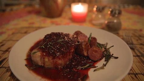 Pork Loin Chops With Raspberry Chipotle Sauce Bohemian Cottage