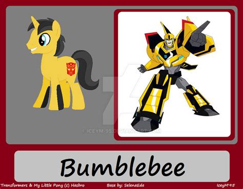 Bumblebee Pony By Iceym 95 On Deviantart