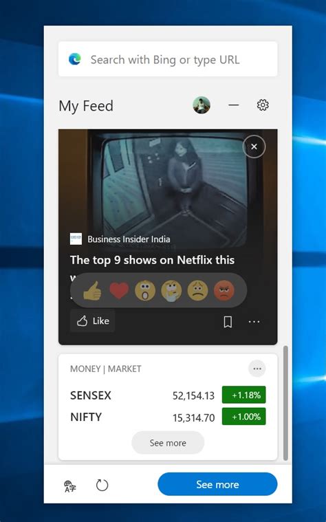 Microsoft Edge For Windows 10 Is Getting Web Widgets Support And More