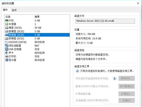 在window Server虚拟机上搭建raid1与raid5阵列windows Server 2016 Raid1 Csdn博客
