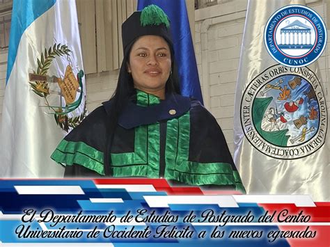 Graduación Aura Salanic Postgrados Cunoc