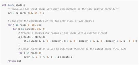 Quanvolutional Neural Networks Pennylane Help Discussion Forum — Pennylane