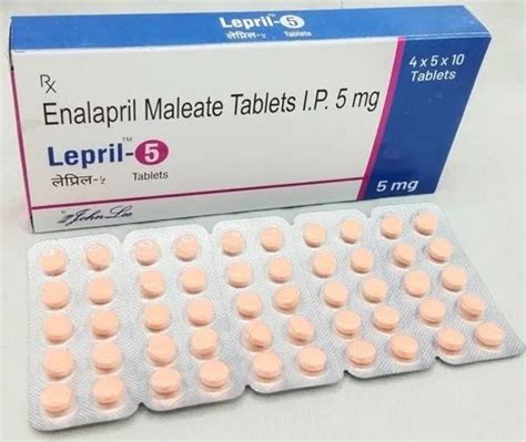Lepril Enalapril Maleate Tablet At Rs 137stripe In Mumbai Id