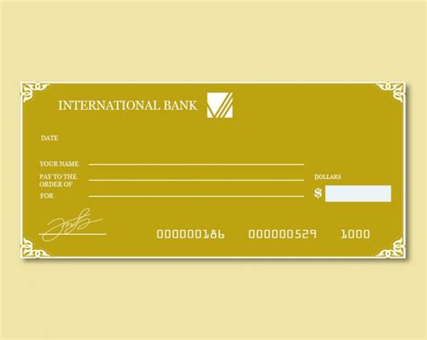 10 Check Template Photoshop Room