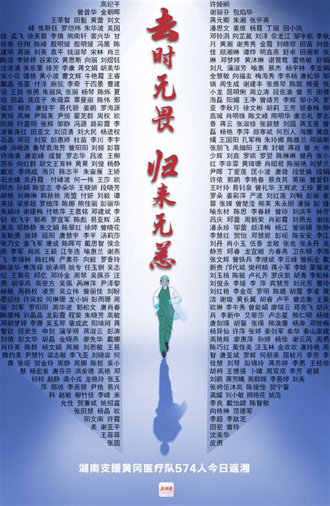创意海报｜去时无畏 归来无恙 直播湖南 湖南在线 华声在线