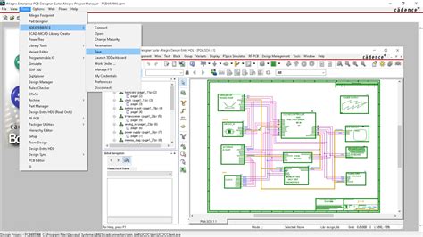 collaborative designer for cadence allegro hdl and cadence orcad