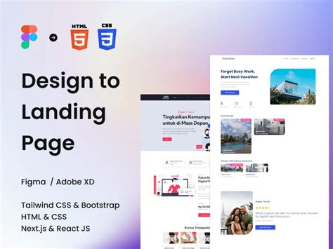 A Converting Landing Page To React Js Tailwind Html Css Upwork