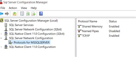 Mission SQL Homeostasis Getting List Of Protocols Enabled In A SQL Server Instance