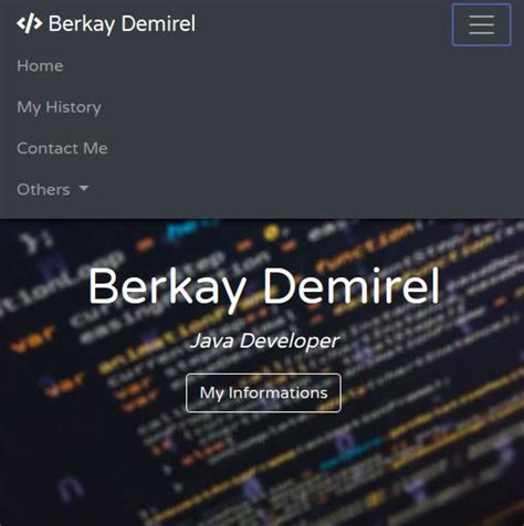 Github Bootstrap Kodlarım Berkay Demirel Blog