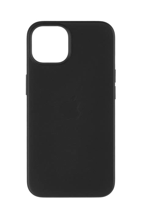 أبل غطاء أيفون 14 ميج سيف جلد، أسود إكسترا