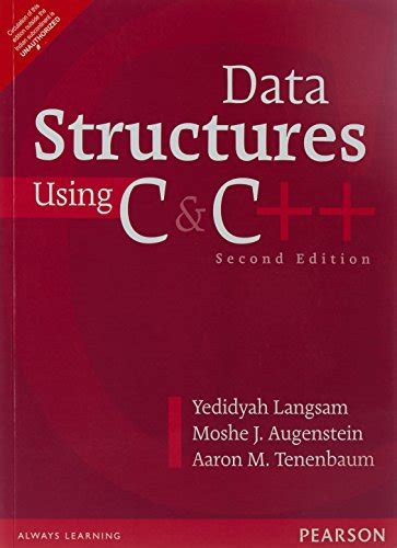 Data Structures Using C And C 2nd Edn Langsam Augenstein Tenenbaum 9789332549319 Abebooks