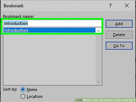 Ways To Add A Bookmark In Microsoft Word WikiHow