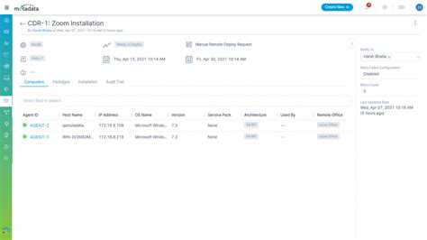 Motadata Patch Management Software