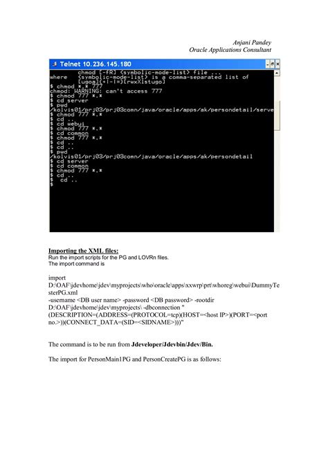 Oa Framework Tutorialdeploymentinappsenvironment Pdf