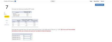 Solved Chapter Problems Saved Help Save Exit Submit Chegg