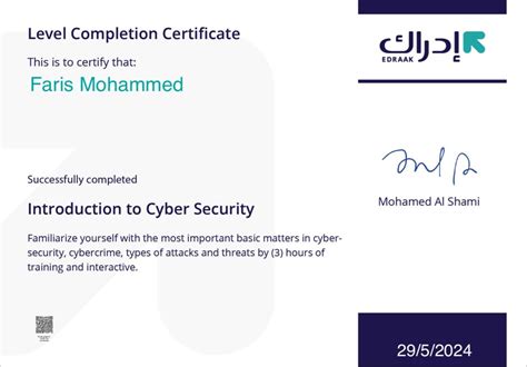 Faris Mohammed On Linkedin Im Thrilled To Announce That Ive Successfully Completed A