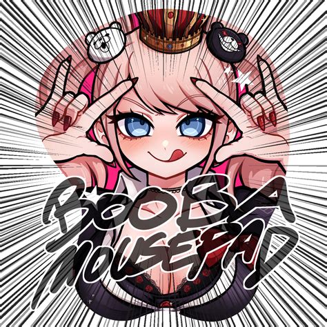 Booba Mousepad Junko Enoshima [sale] Cactuskhee