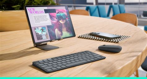 Logitech Keys To Go 2 Portable Bluetooth Tablet Keyboard With Built In Cover Slim And Compact