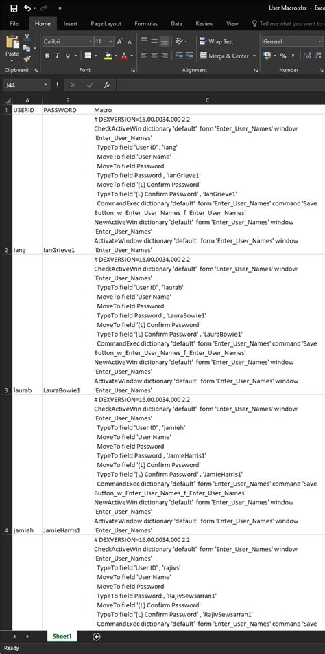 Microsoft Dynamics Gp Macros Macro By Excel Formula Azurecurve