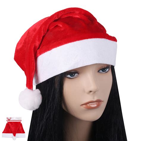 Red White Budget Santa Hat Christmas Complete