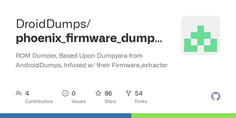 GitHub DroidDumps Phoenix Firmware Dumper ROM Dumper Based Upon Dumpyara From AndroidDumps