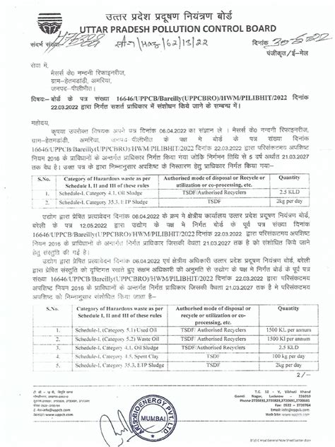 Pollution Certificate K Nandini Pdf