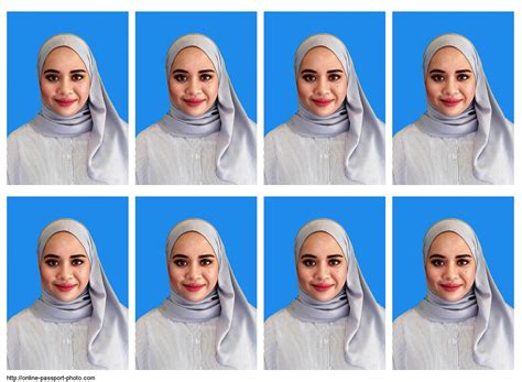 Passport Photo Blue Background Color Code