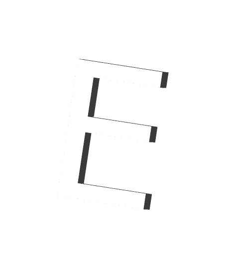 E 3d Model By Tothemoon On Thangs