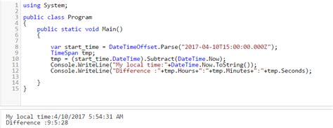 C Subtraction Using Datetime Retrieved From Database Giving Strange