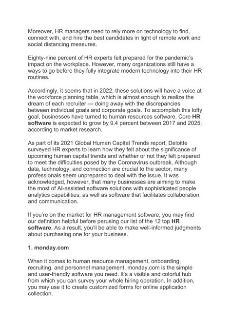 Robust Hr Software Solution Pdf