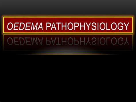 Edema Ppt
